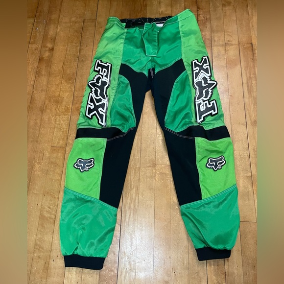 Fox | Pants | Fox Pants Mens 36 Green Racing 36 Motocross Riding ...